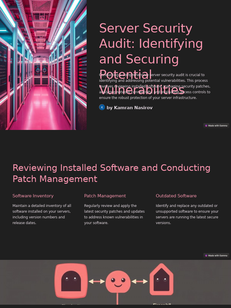 Server Security Audit Identifying and Securing Potential Vulnerabilities | PDF | Security ...
