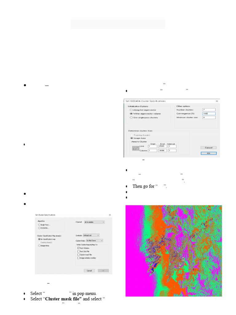 RS Assignment 5 - Unsupervised Classification | PDF | Cluster Analysis | Statistical Classification