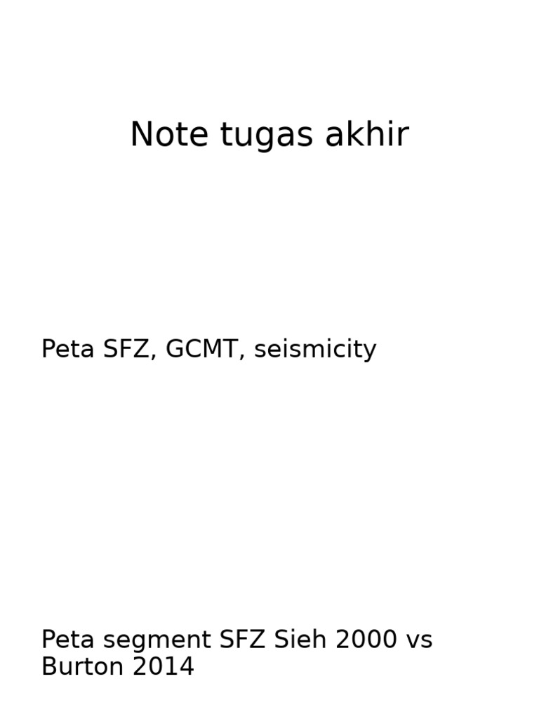 Note Tugas Akhir12062023 | PDF