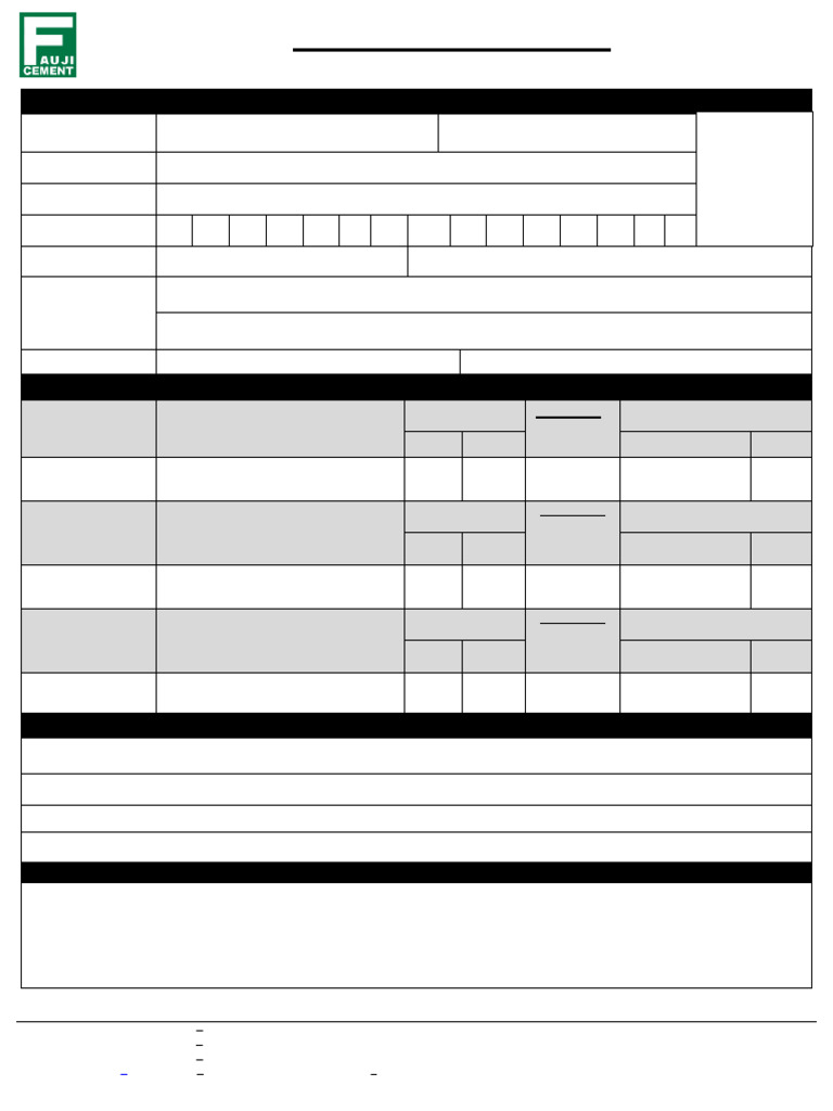 Application Form - (2024) Updated | PDF