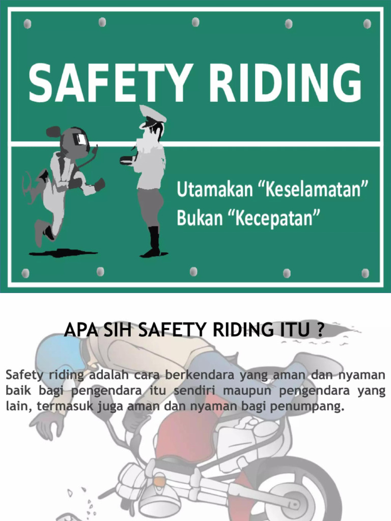 Safety Riding | PDF