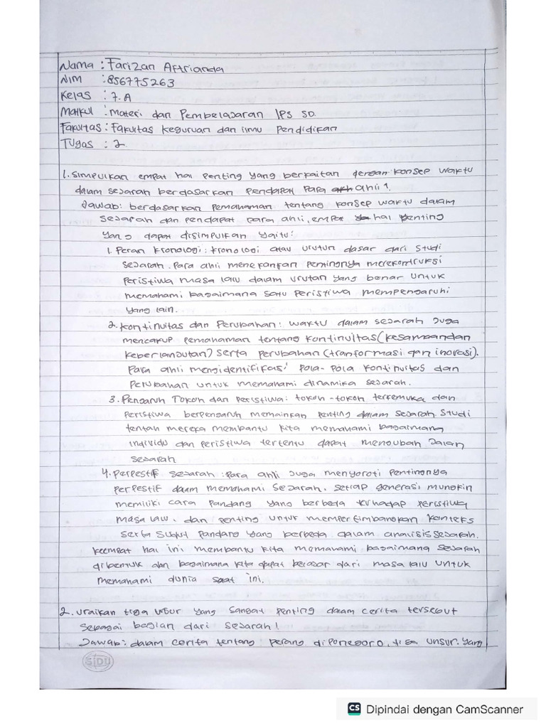 Tugas 2 TMK Pembelajaran Ips SD | PDF