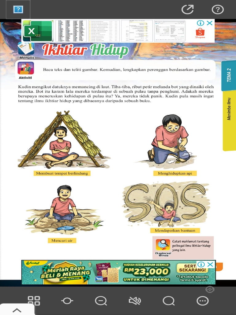 BUKU TEKS BM TINGKATAN 2 | PDF