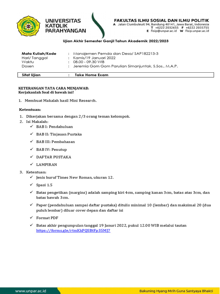 Uas MPDD 2022 - 2023 | PDF