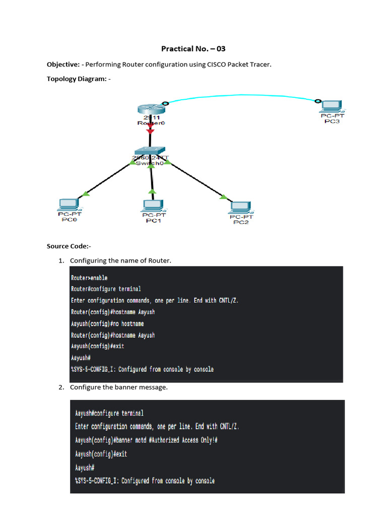 Practical No3 Aa | PDF