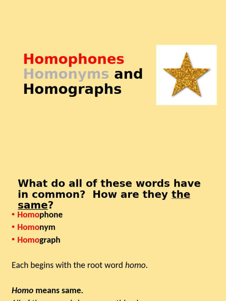 homophones-homonyms-and-homographs-lesson | PDF