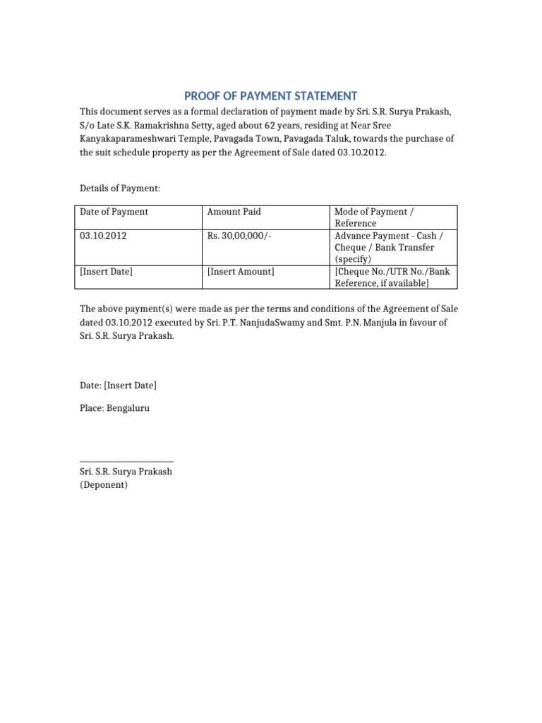 Proof_of_Payment_Surya_Prakash | PDF