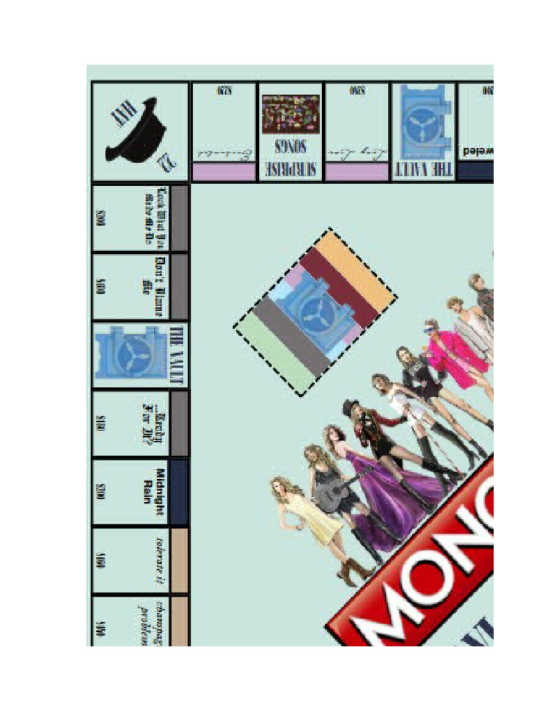 Monopoly Taylors Version Vertical | PDF