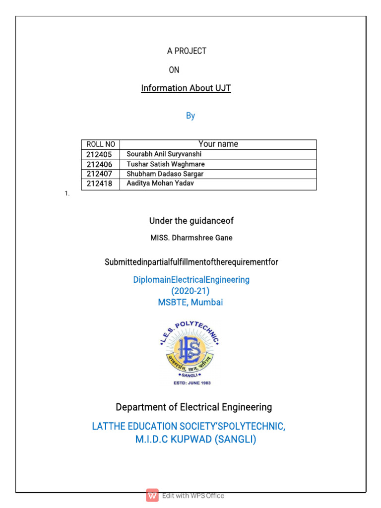 Epgproject Front Pages | PDF