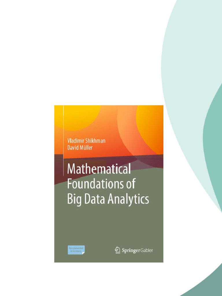 Mathematical Foundations of Big Data Analytics Vladimir Shikhman download | PDF | Eigenvalues ...