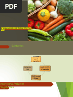 Fruit and Vegetable Nutrition Tier List | PDF | Vegetables | Vitamin