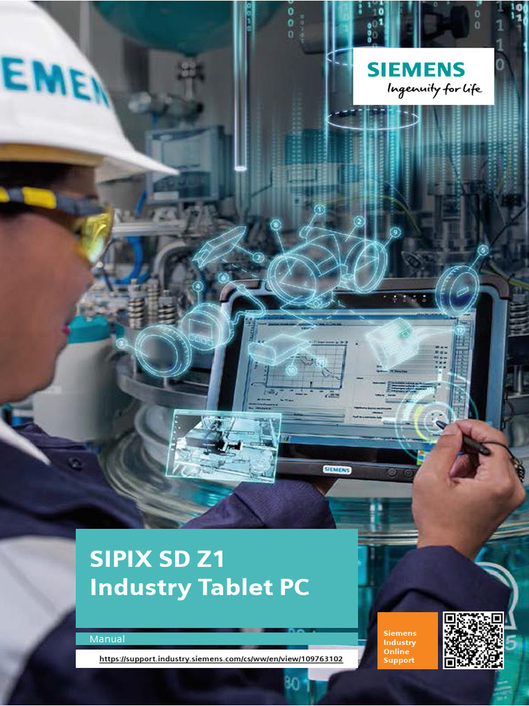Siemens SIPIX SD Z1 Tablet Manual | PDF | Computing