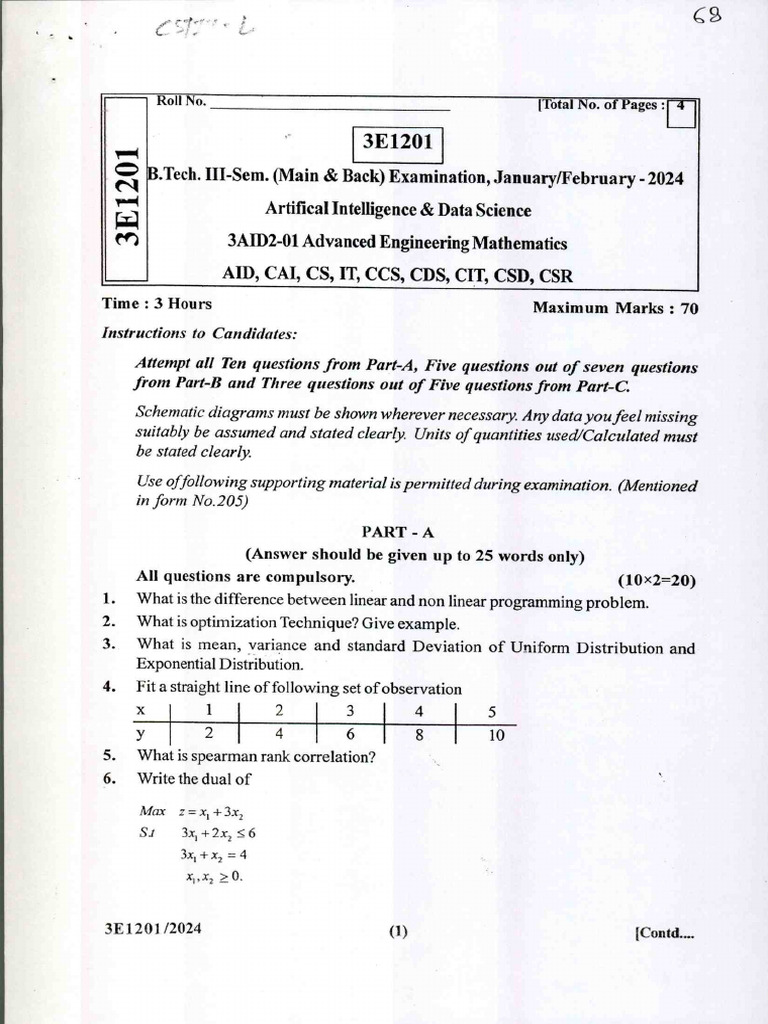 Iii Cs-It 20241 | PDF