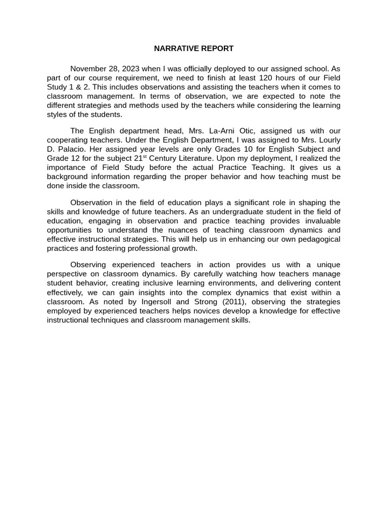 NARRATIVE | PDF