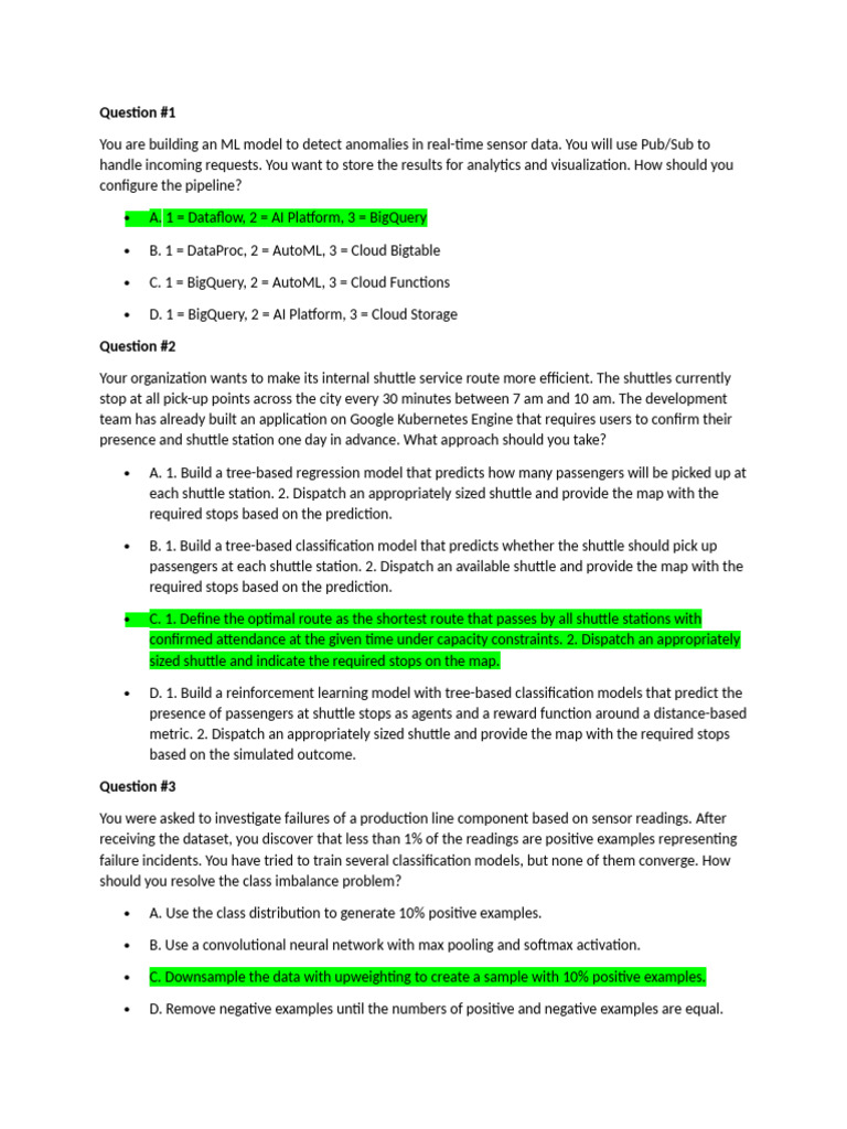 Exam Topics | PDF | Receiver Operating Characteristic | Cloud Computing