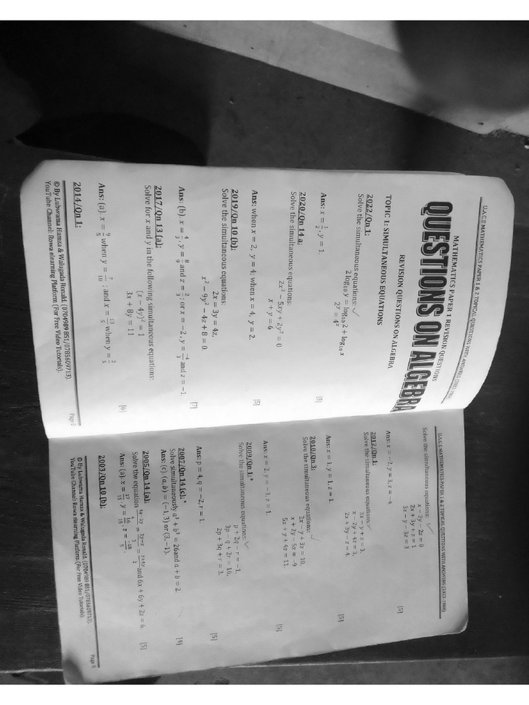 A Level QN Bank | PDF