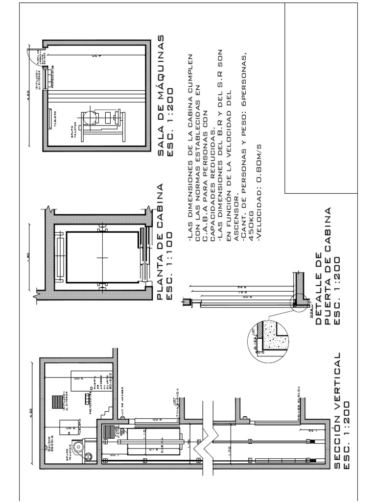 Detalle Ascensor | PDF