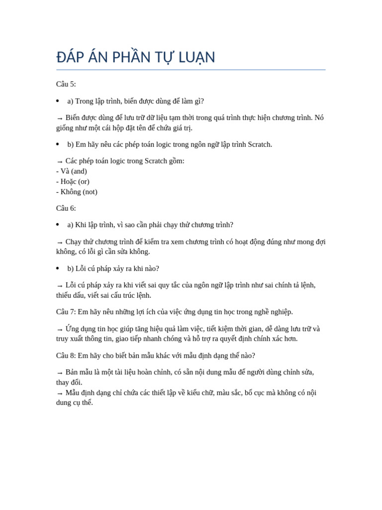 Dap_an_tu_luan | PDF