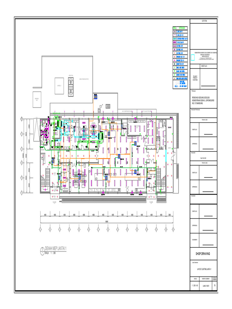 02.DED MEP - TUG R-1 ALT-2 040523 (Tata Udara) Naufal-VRF | PDF