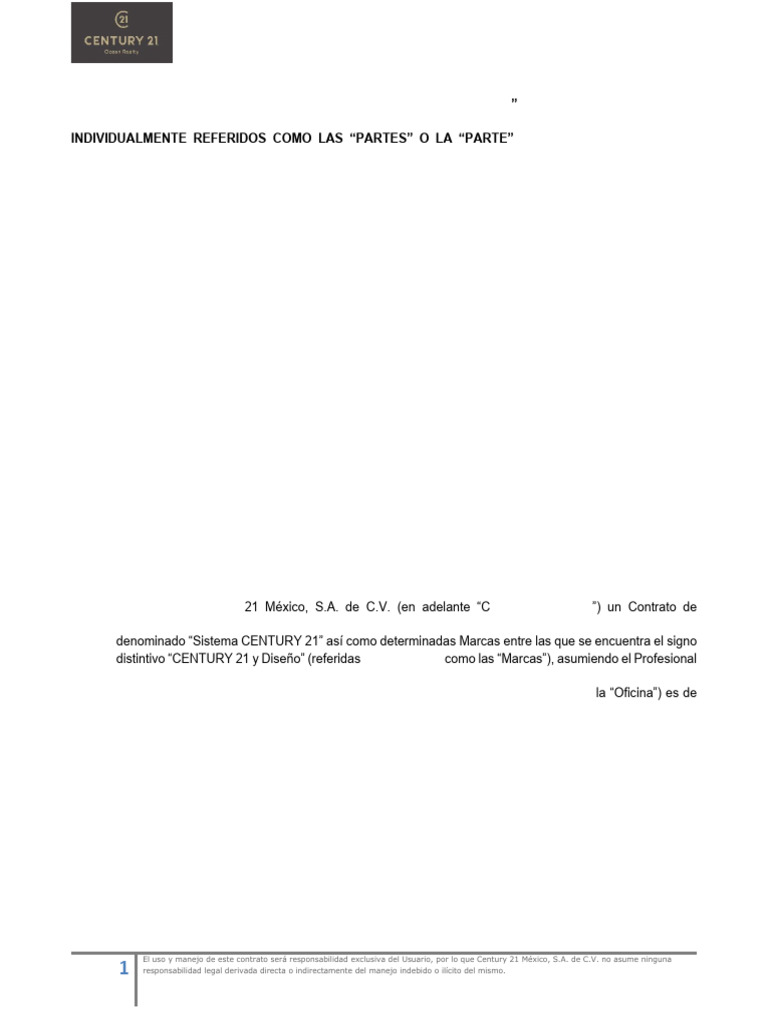 Listing Agreement Angelica Balbuena Robles | PDF | Propiedad | México