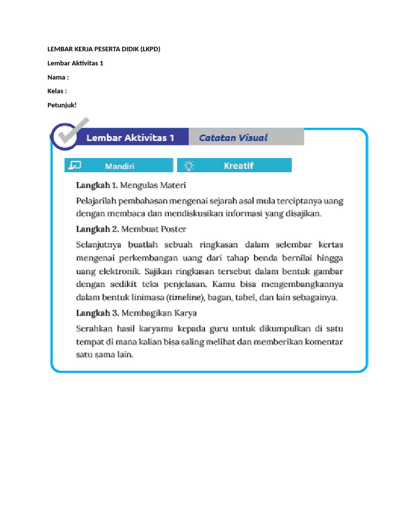 LKPD IPS Kls 9 Tema 2 Ganjil | PDF