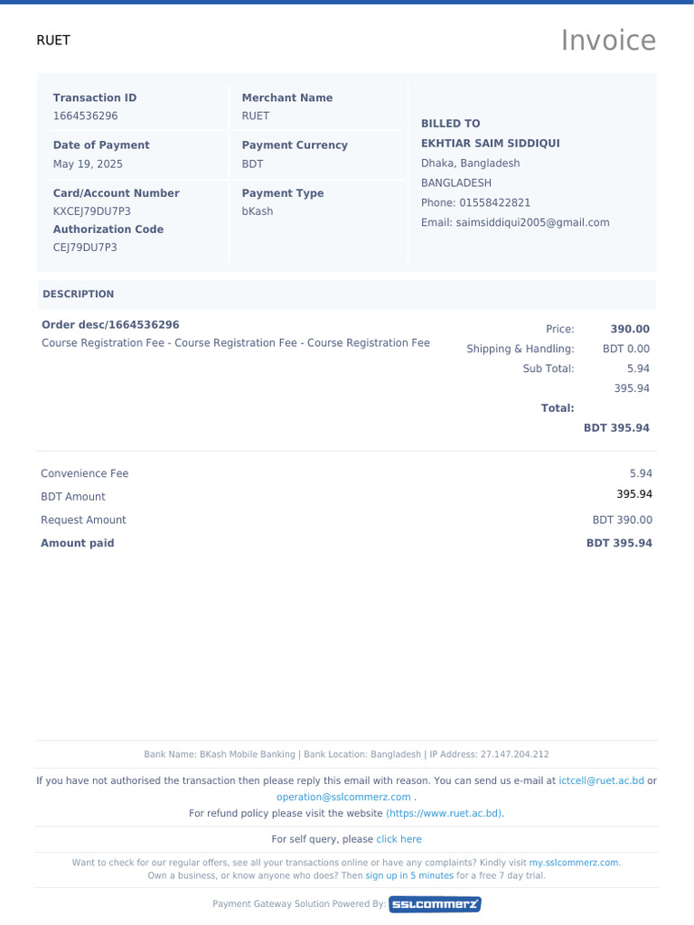 250519224525SKO1S8XLYPUEW | PDF | Fee | Payments