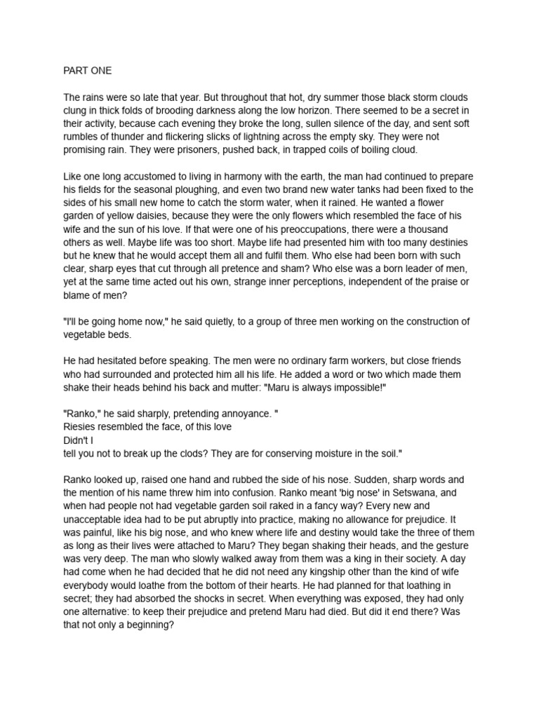 Maru Part 1 Printable Text | PDF | Dream | Mind