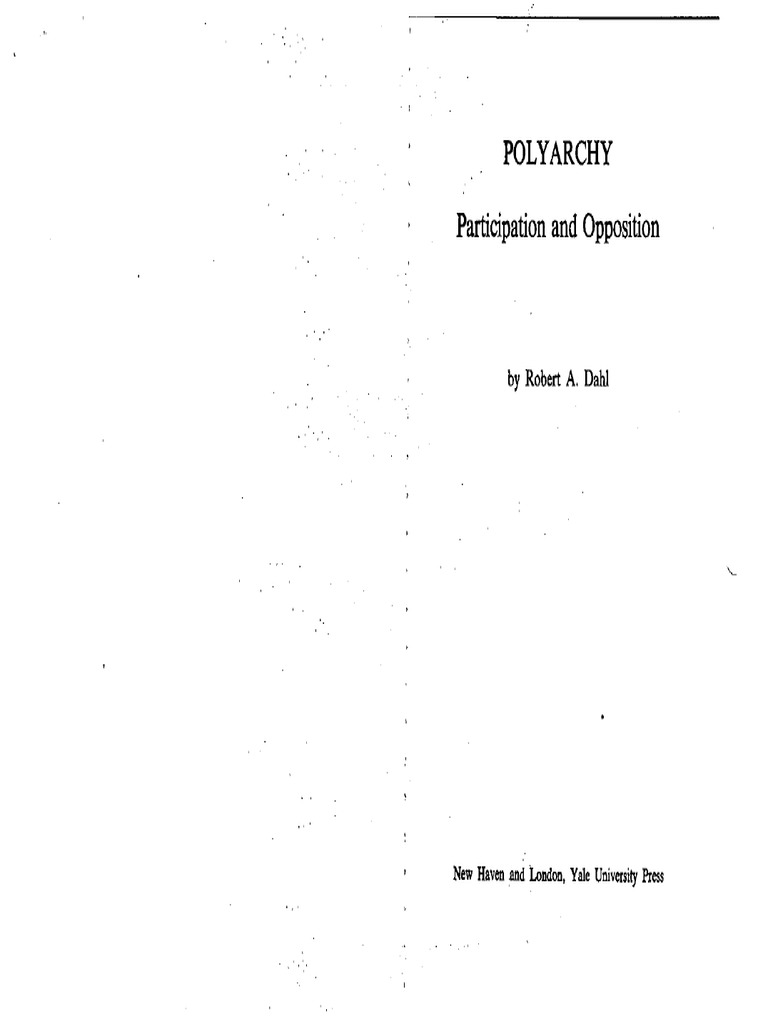 Dahl Polyarchy ch1 | PDF