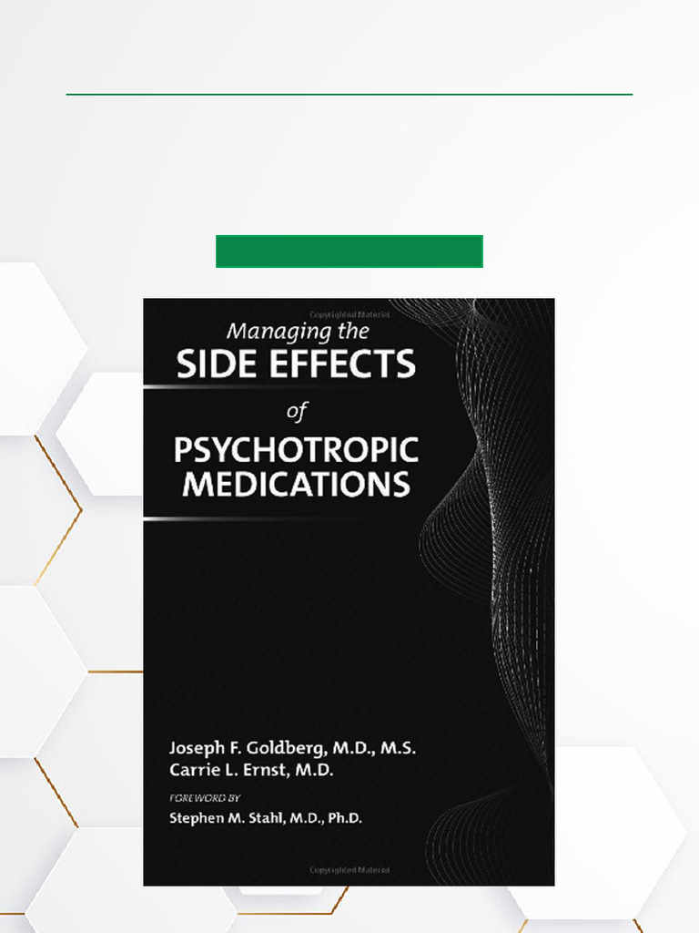 Managing Psychotropic Medication Side Effects | PDF | Adverse Effect ...