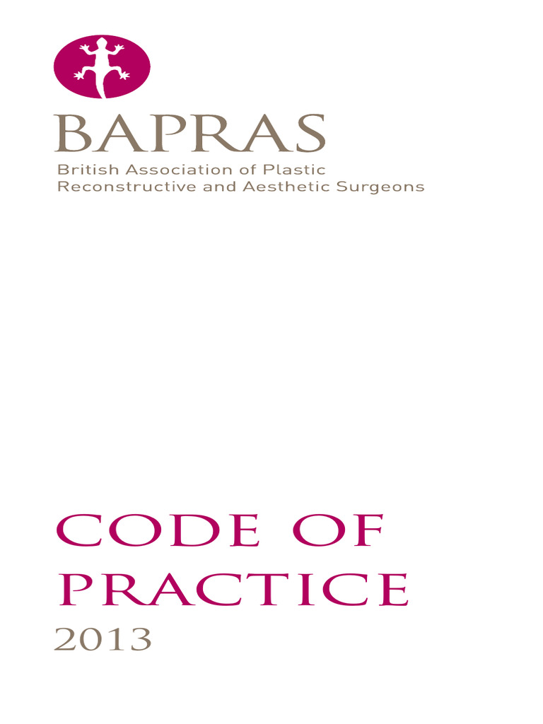 BAPRAS Code - of - Practice - 2013 - v4 | PDF | Regulatory Compliance ...