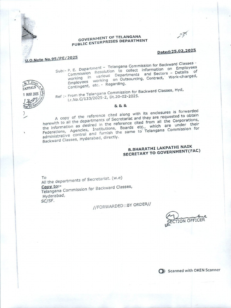 U.O.Note. No.95-PE-2025.dt.21.05.2025 | PDF