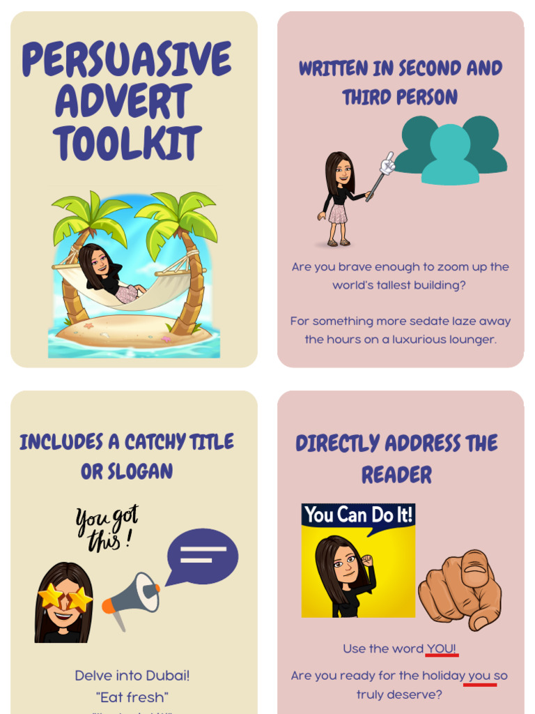 Persuasive Advert Toolkit | PDF
