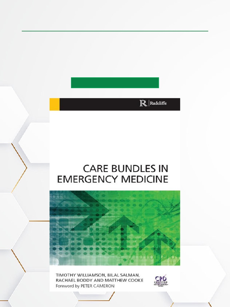 Care Bundles in Emergency Medicine, 1st Edition Complete DOCX Download ...