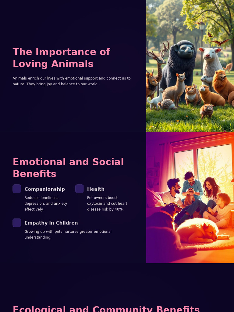 The-Importance-of-Loving-Animals-1 | PDF