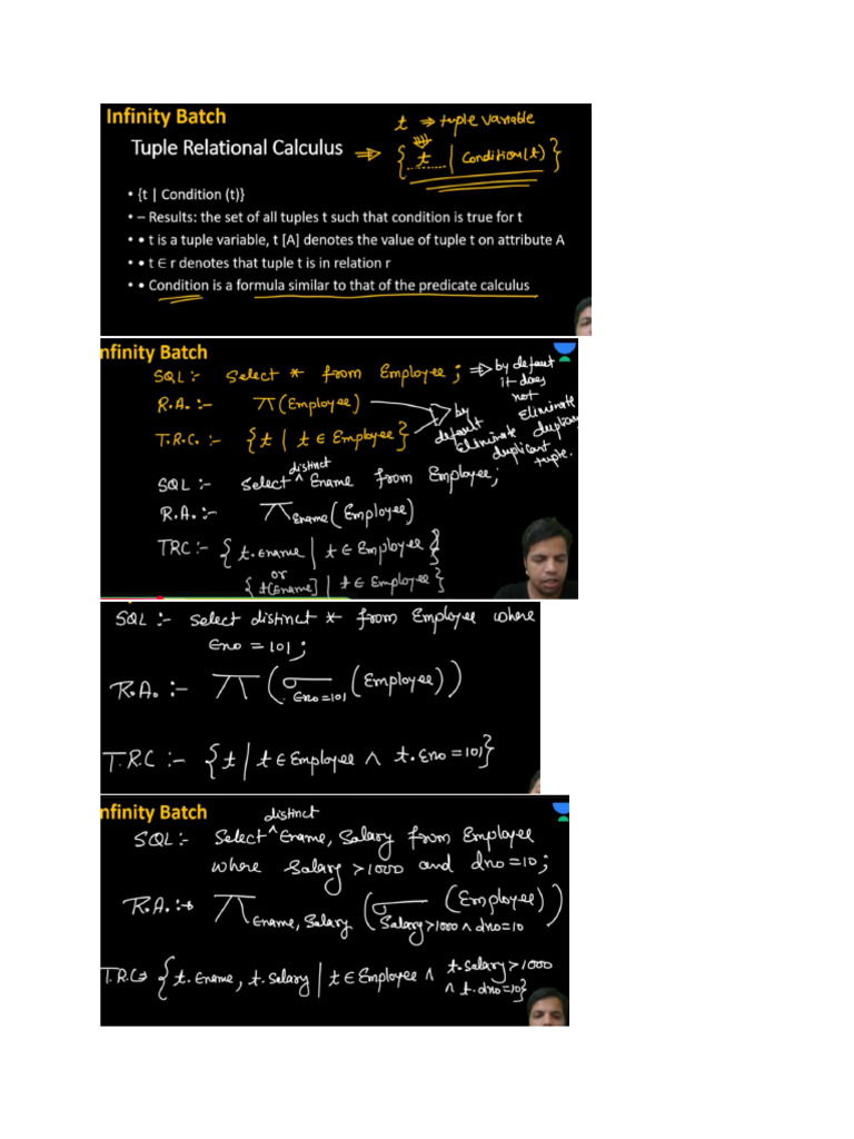 Relational Calculus | PDF