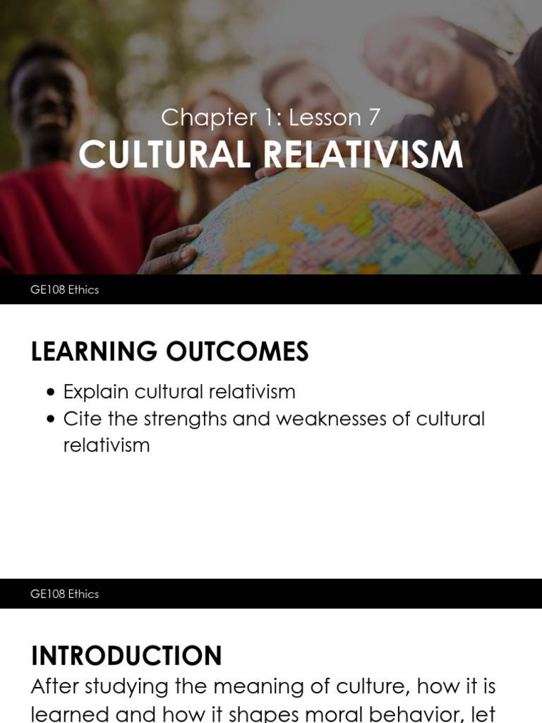 Understanding Cultural Relativism | PDF | Relativism | Morality