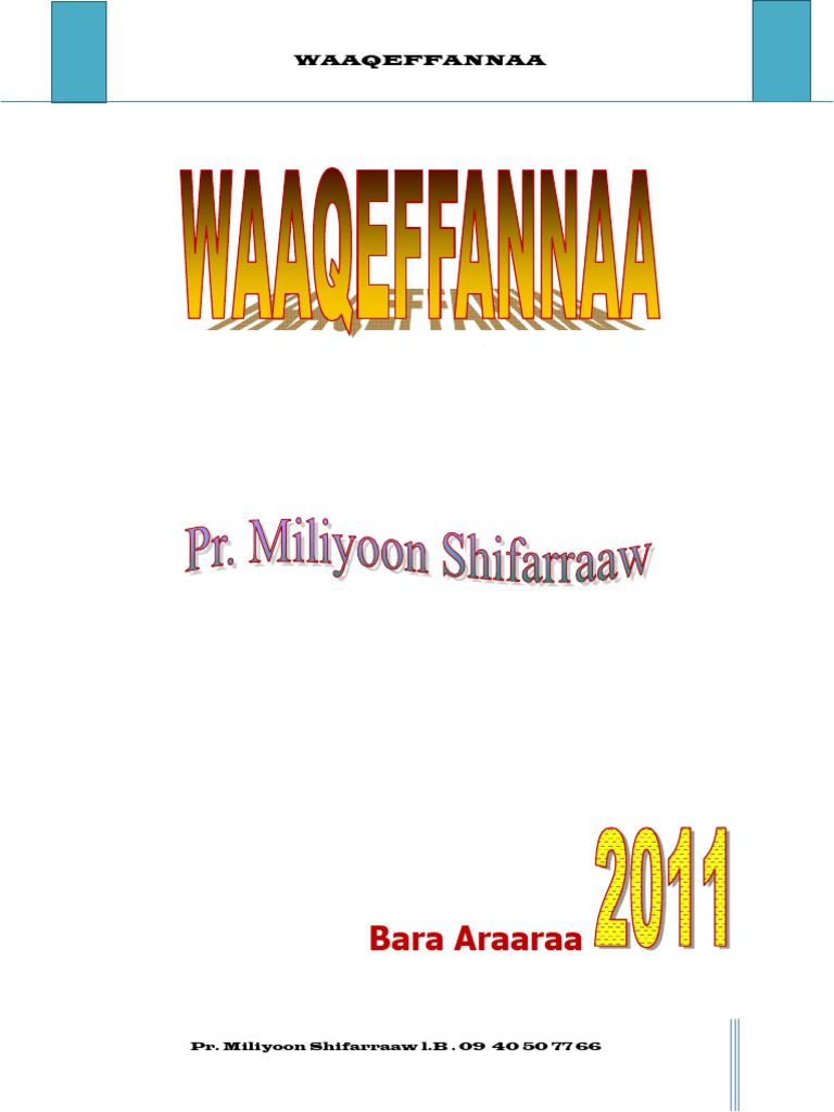WAAQEFFANNAA | PDF