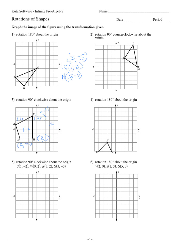 Rotations of Shapes | PDF | Rotation | Graph Theory