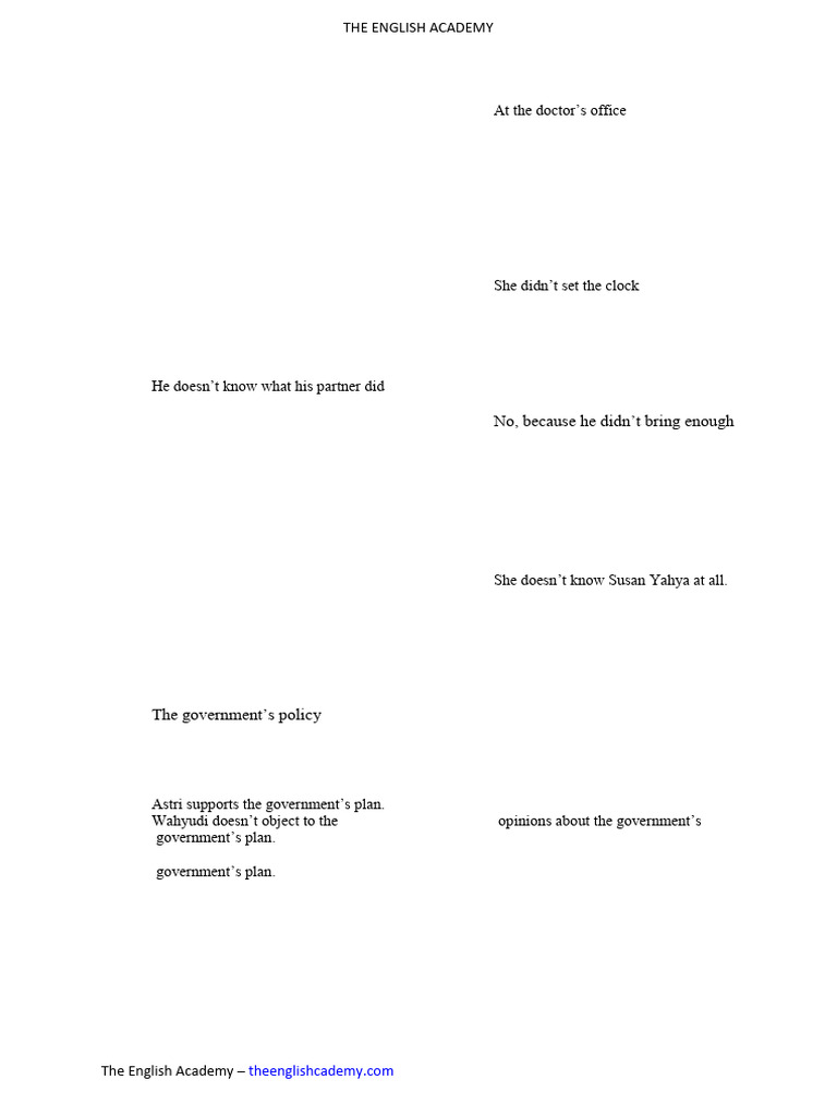 Listening 4 Student Sheet | PDF