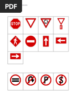 Indonesian Road Traffic Signs Guide | PDF