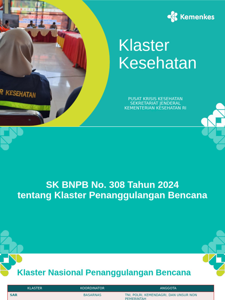 Klaster Kesehatan | PDF