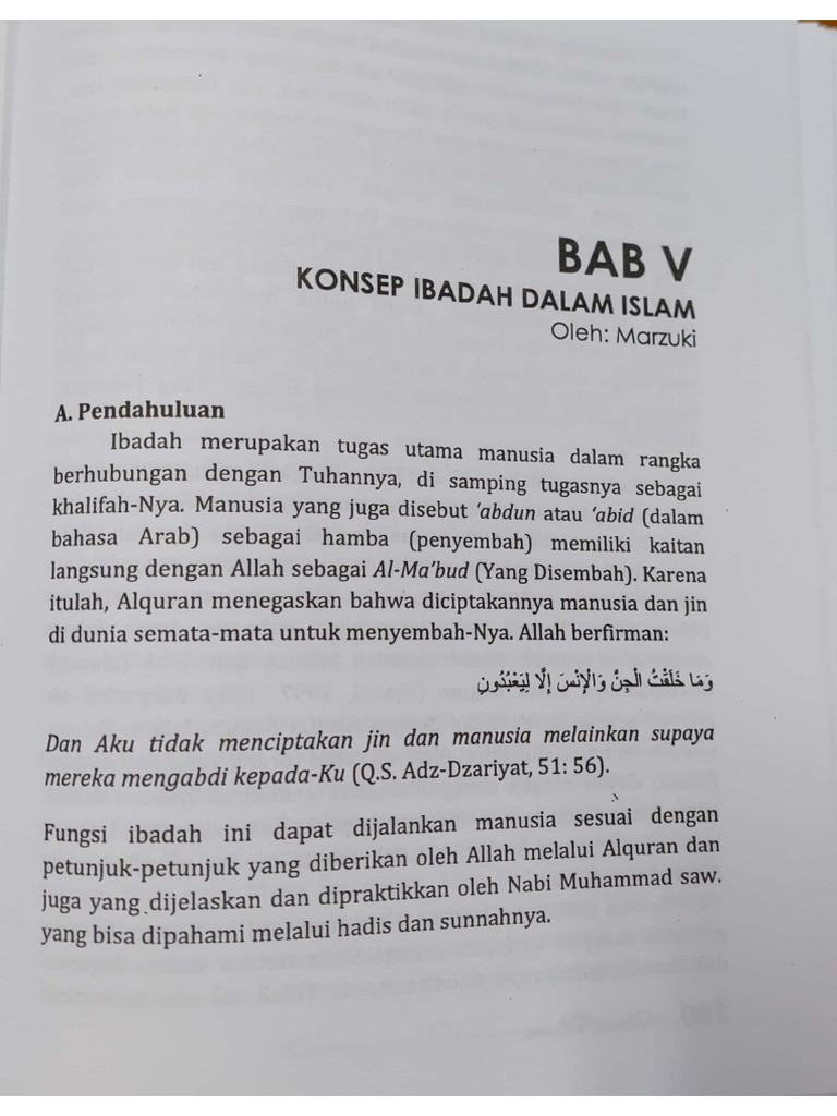 Konsep Ibadah | PDF