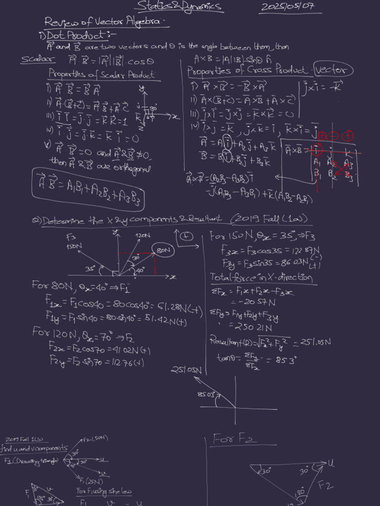 Statics 20250507 | PDF