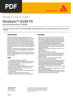 Sikalastic M 270 NP Product Overview | PDF | Humidity | Coating