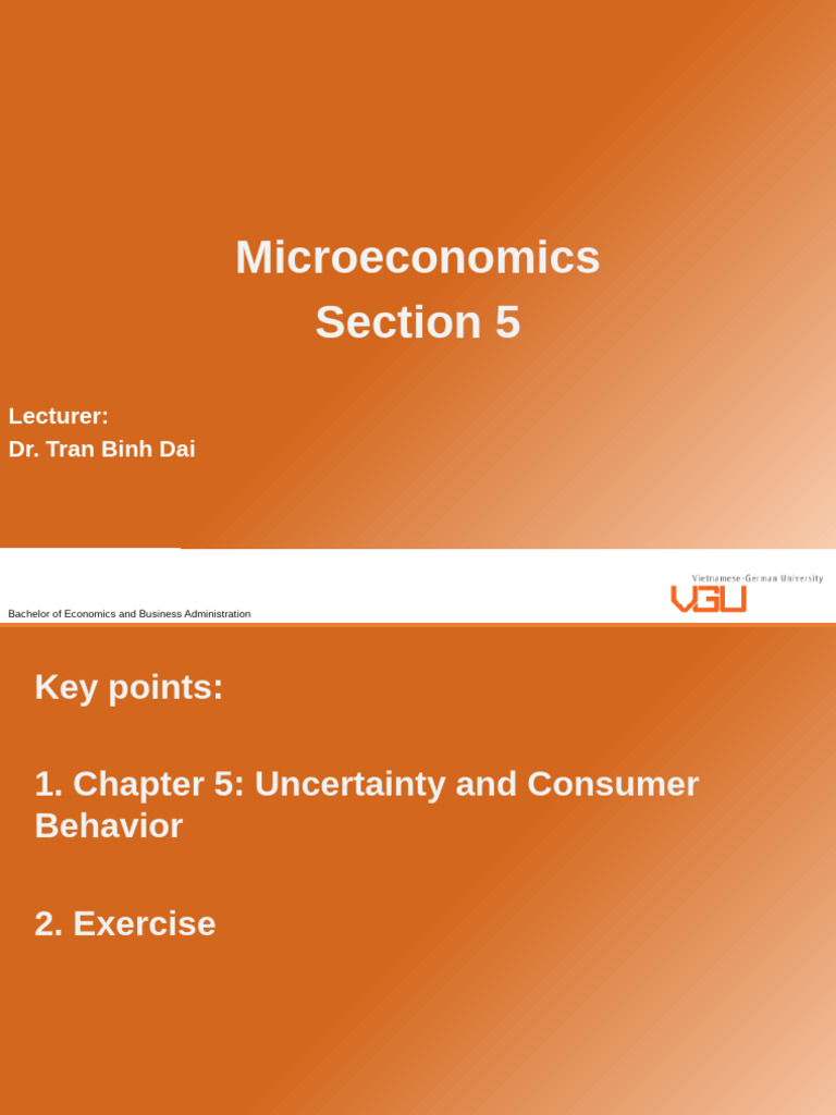 Section 5 - OMIK 2025 - final (1) | PDF | Utility | Risk Aversion