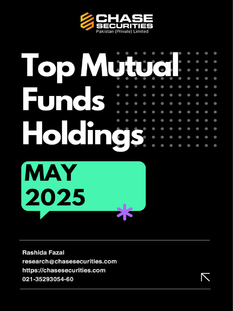 Chase Securities - Mutual Fund Report May 2025 | PDF
