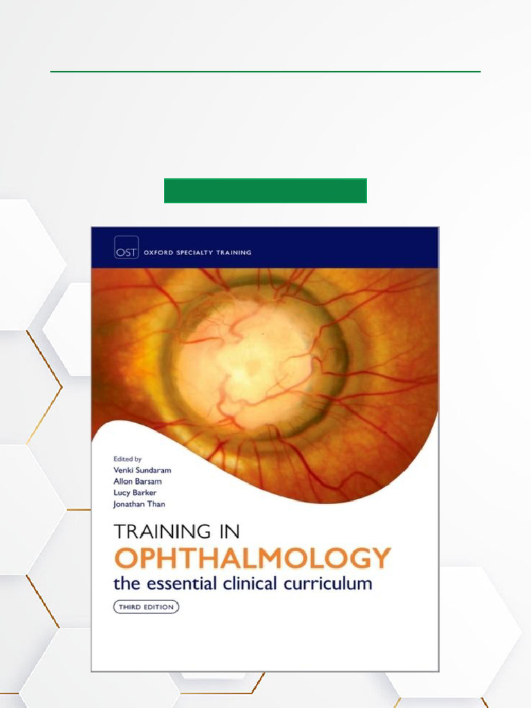 Training in Ophthalmology - 3rd Edition Authorized Download | PDF