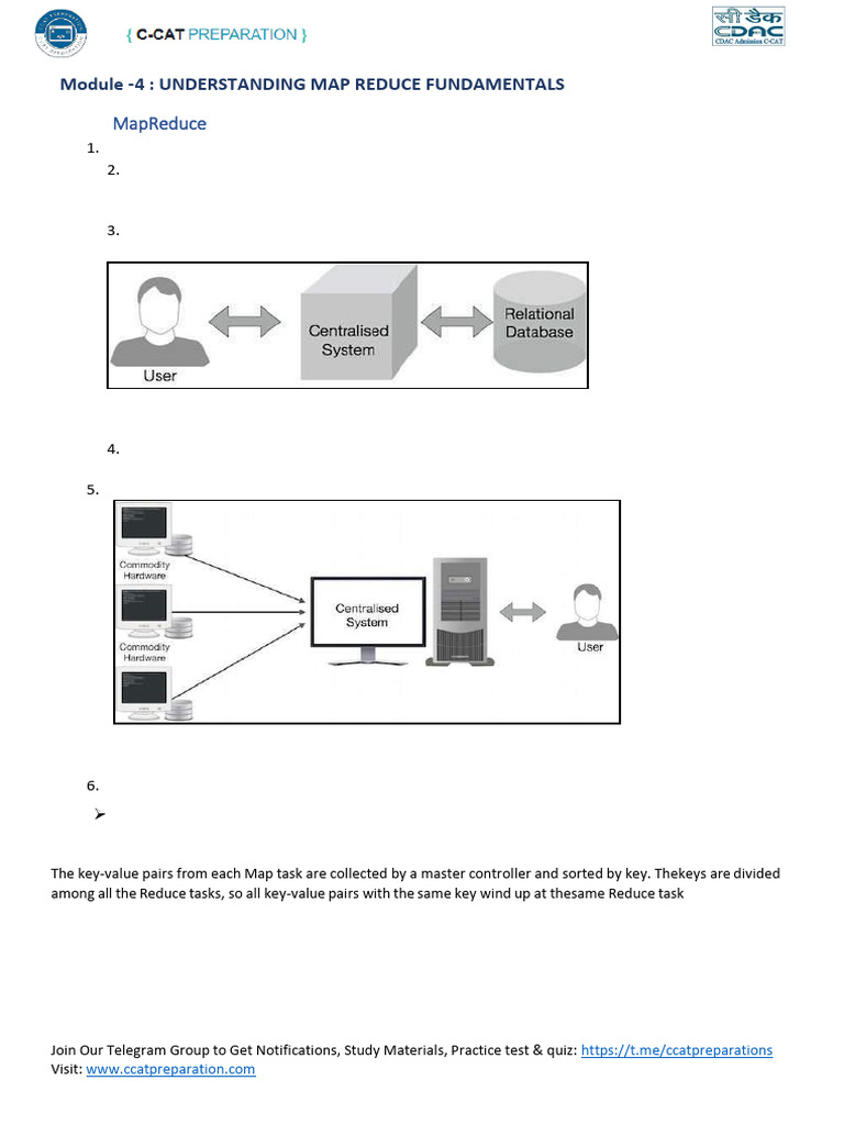 Module -4 _ UNDERSTANDING MAP REDUCE FUNDAMENTALS | PDF | Map Reduce | Computing