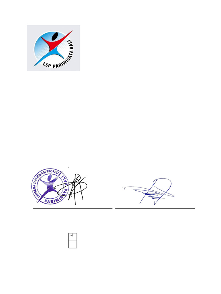 Skema Okupasi Commis Chef LSP PARBALI | PDF