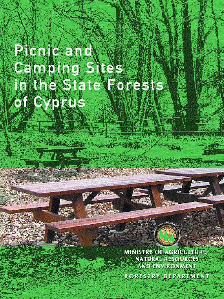 Cyprus Picnic and Camping Sites Guide | PDF | Trees